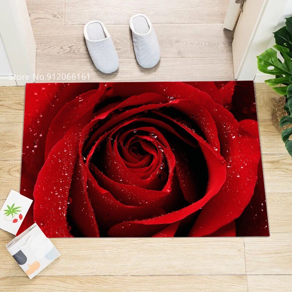 Flower Rose Indoor mats – Door Mats Australia